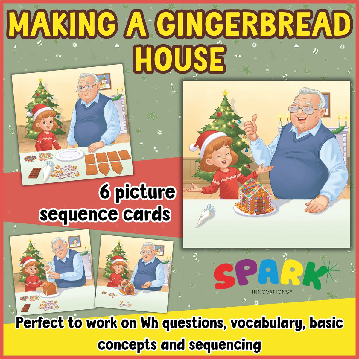 Making a Gingerbread House Sequence Download – The Spark Innovations