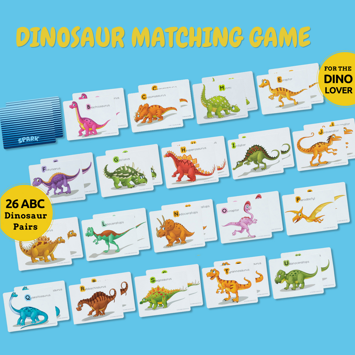 Dinosaur Matching Game – The Spark Innovations