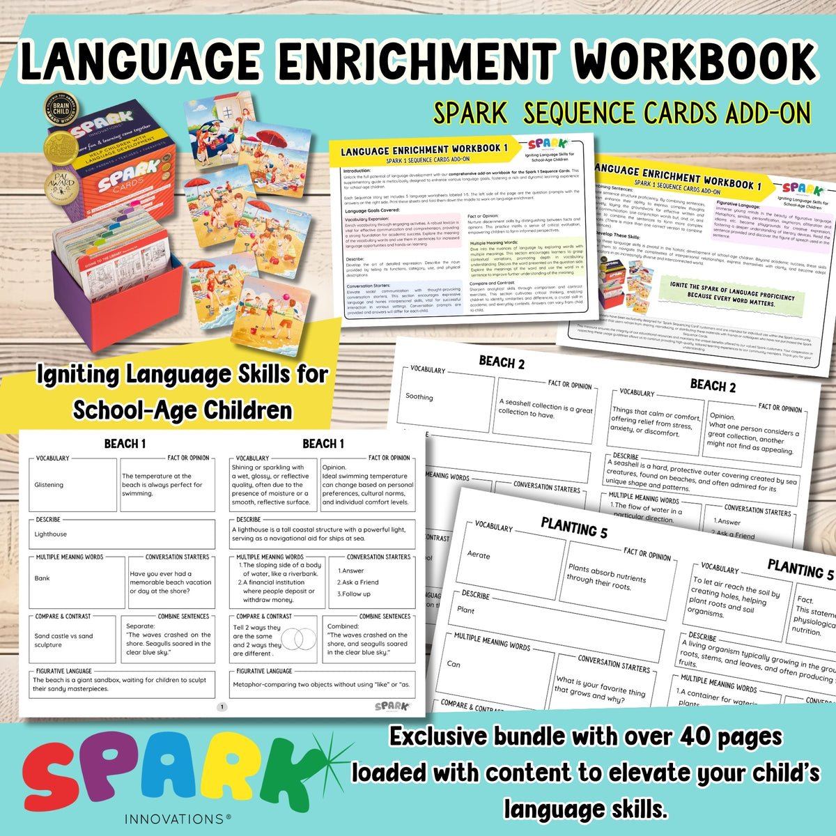 Spark 1 Language Workbook – The Spark Innovations