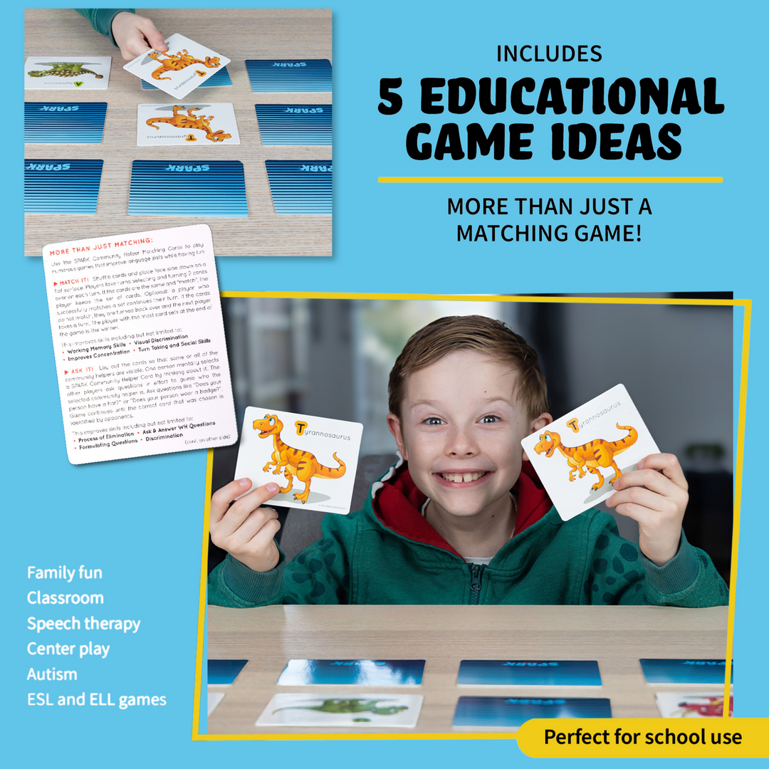 Dinosaur Matching Game – The Spark Innovations