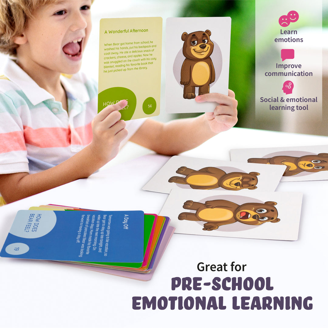 How Does Bear Feel-Emotion Cards – The Spark Innovations